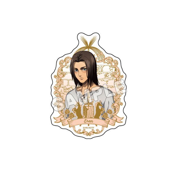 [Attack on Titan] 10 Years Journey / Original die-cut sticker Eren ...