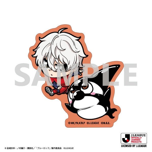 [Blue Lock] JJ League Sticker- Nagi Seishiro & Nagoya Grampus – Otaku ...