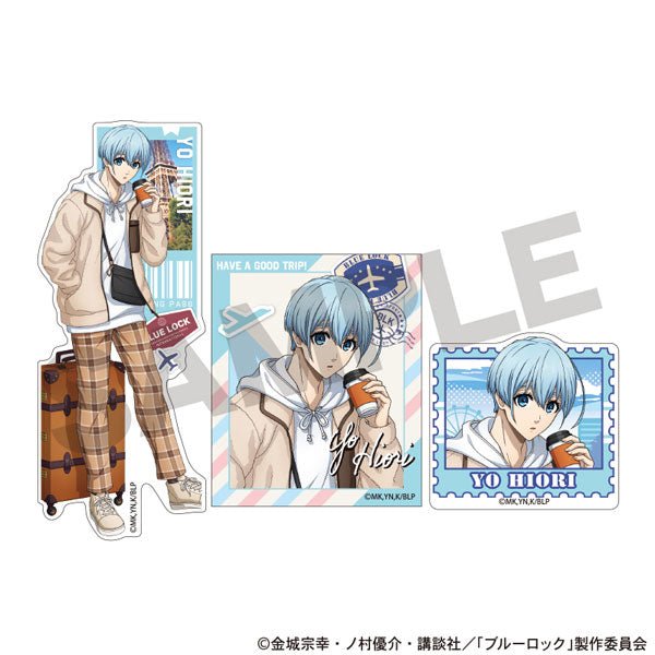 [Blue Lock] Travel Themed Sticker Pack- Yo Hiori – Otaku Collectives