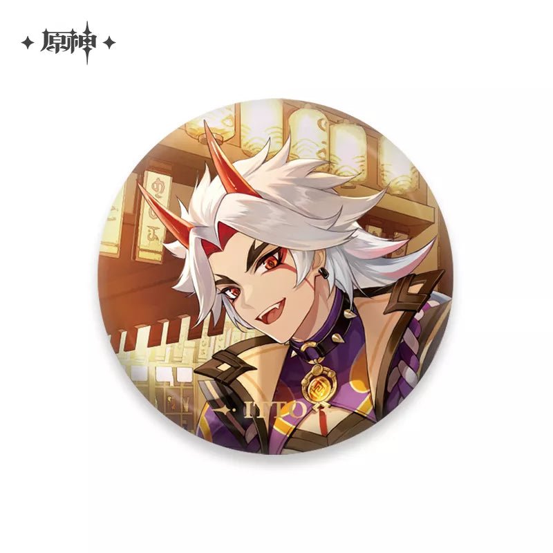 [Genshin Impact] Event Artwork Series Badge - Arataki Itto – Otaku ...