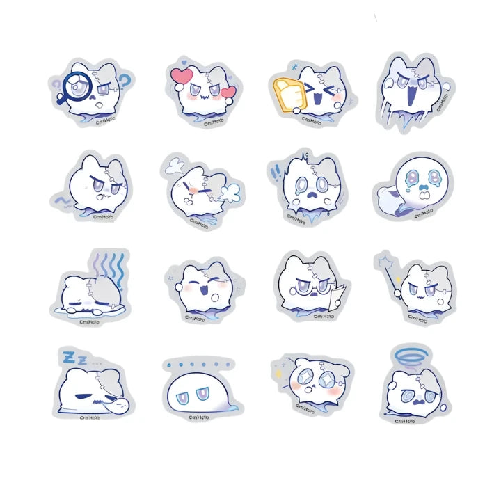 [Honkai Star Rail] Pom-Pom Pavillion Series Chibi Sticker Set Wubbaboo ...