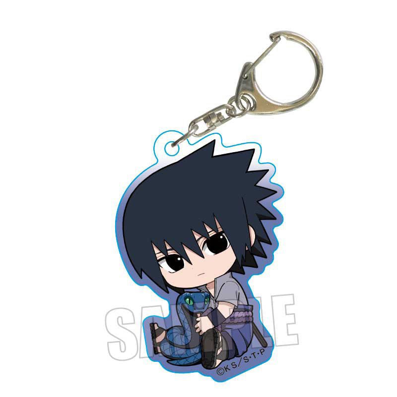 [Naruto] Gyugyutto Acrylic Key Chain Part.2 Naruto Shippuden- Sasuke ...