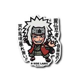 [Naruto] B-Side Label Sticker- Jiraiya – Otaku Collectives