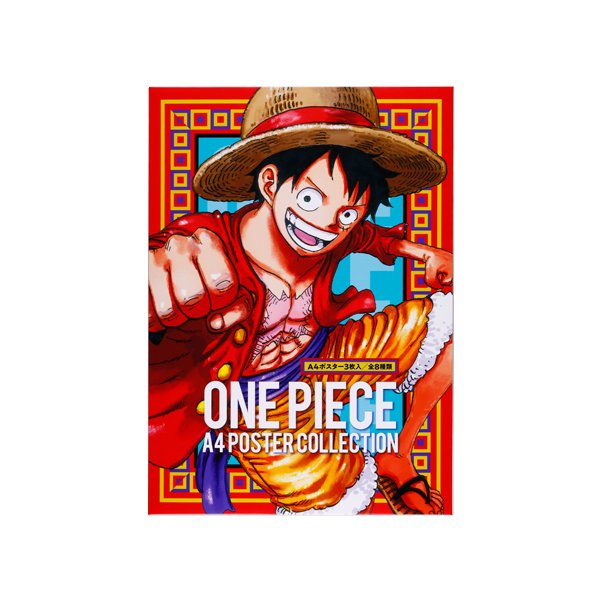 [One Piece] A4 Poster Collection 3-Sheet Set (8 Types - Random) – Otaku ...