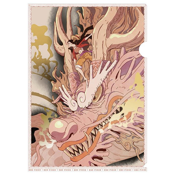 [One Piece] Illustration Collection Clear File- Luffy & Momonosuke ...