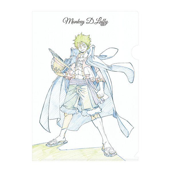 [One Piece] Illustration Work By Oda Eiichiro Clear File/Luffy – Otaku ...