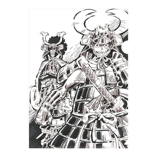 [One Piece] Illustration Works Clear File- Luffy/ Brook – Otaku Collectives