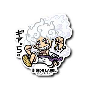 One Piece Gear 5 Luffy Sticker - B-Side Label Collection – Otaku ...