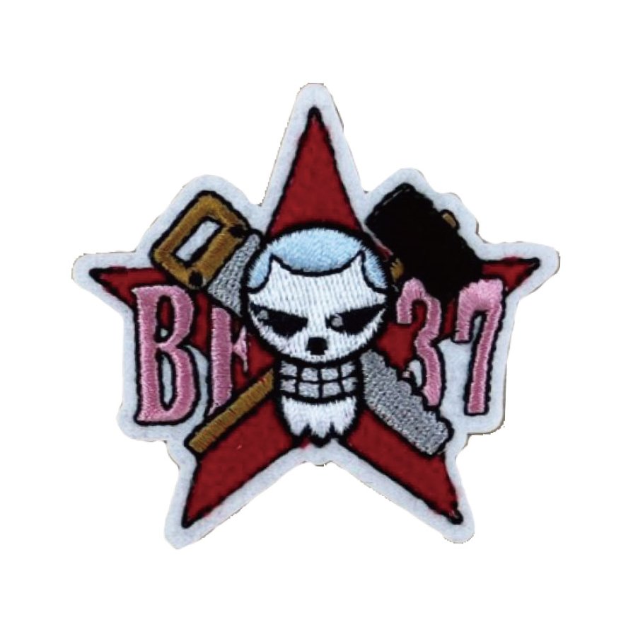 [One Piece] Official Toei Sagara Embroidery Sticker - Franky – Otaku ...