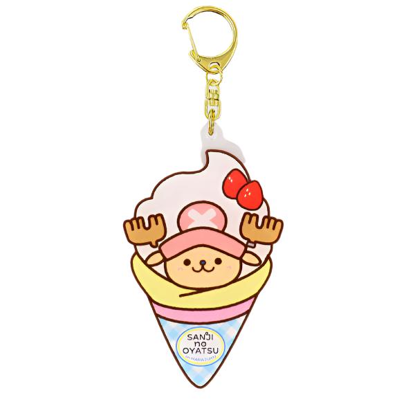 [One Piece] "Sanji no Oyatsu" Ice Cream Crepe Acrylic Keychain- Choppe ...