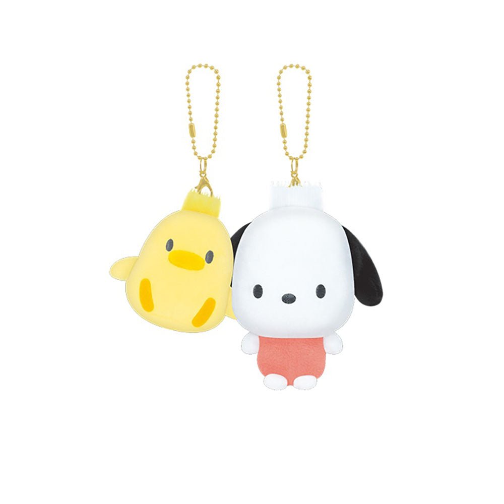 [Sanrio] Nikonui Keychain- Pochacco & Piyo – Otaku Collectives