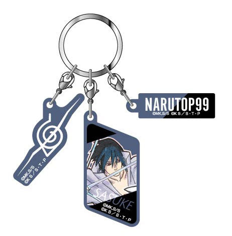 [Naruto] P99 3-Part Acrylic Keychain- Sasuke Uchiha – Otaku Collectives