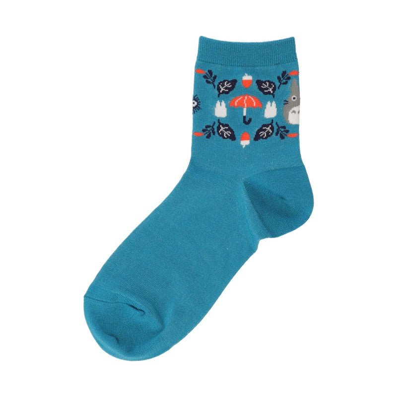 My Neighbor Totoro Blue Fall Socks - Cozy Apparel for Fans – Otaku ...